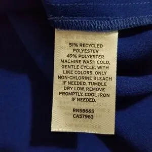 Nordstrom | Tops | Nordstrom Cobalt Blue Peasant Blouse Xxl | Poshmark